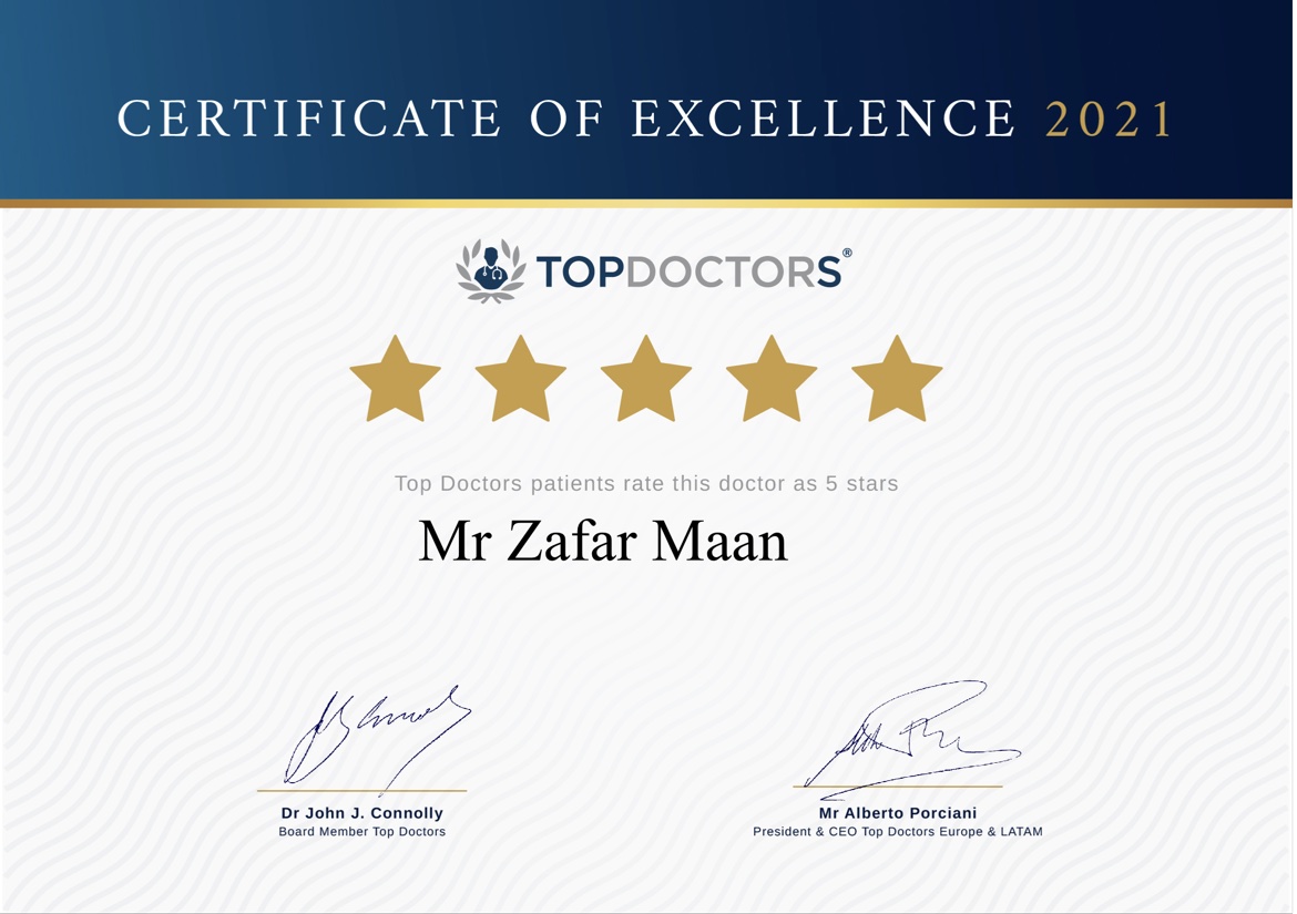 Mr Zafar Maan | Essex Urologist | Colchester & Chelmsford Urology